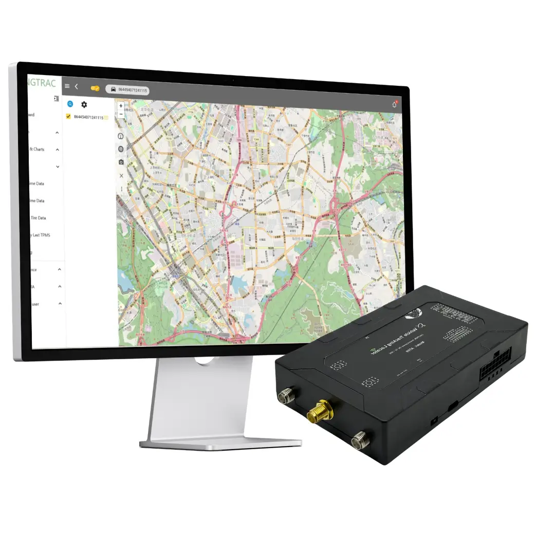 online Tire Pressure Monitoring System with GPS Tracking supporting 4 ...